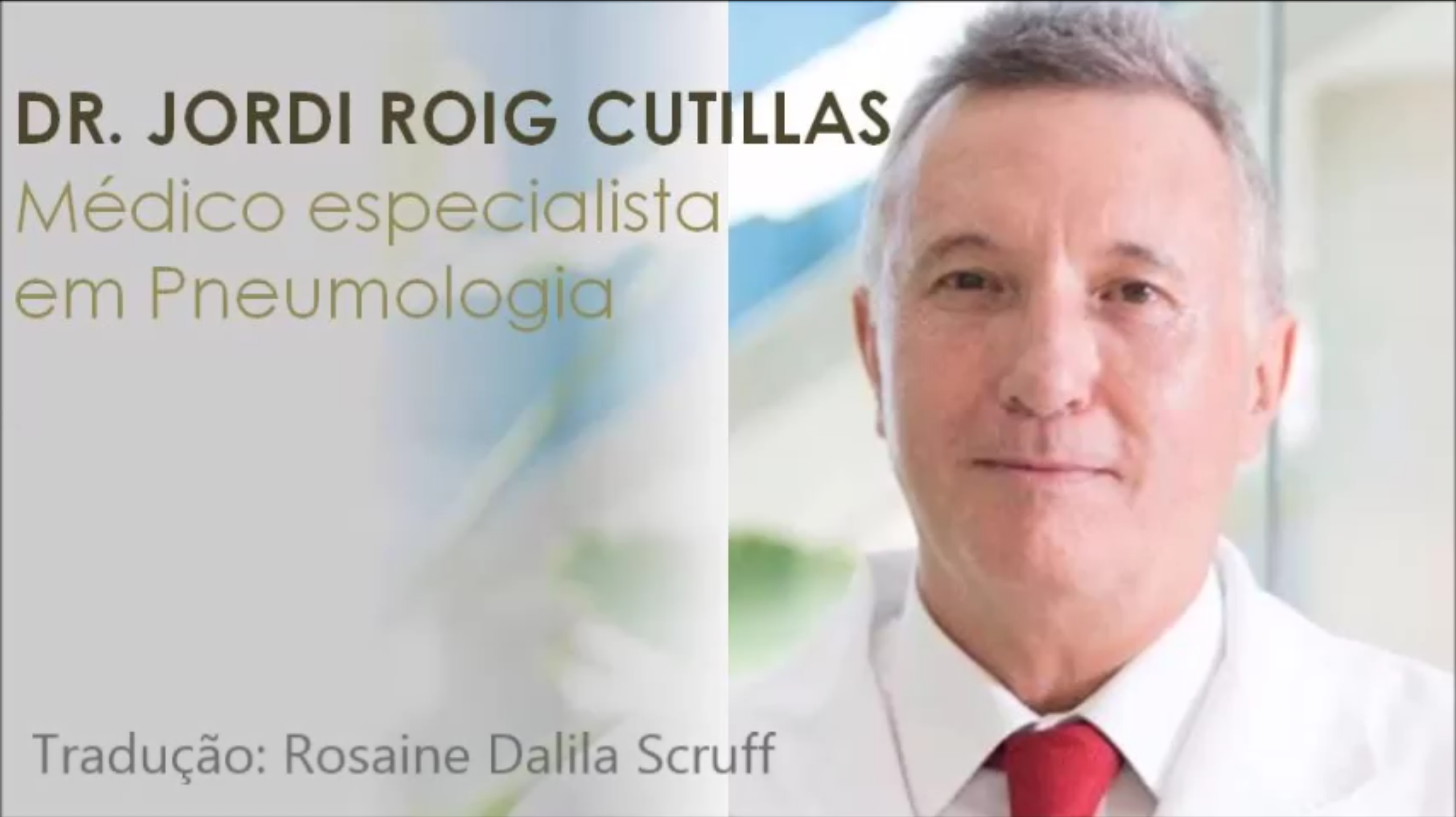 Conferencia Síndrome Aerotóxico (Subtítulos portugués) - Dr. Jordi Roig ...